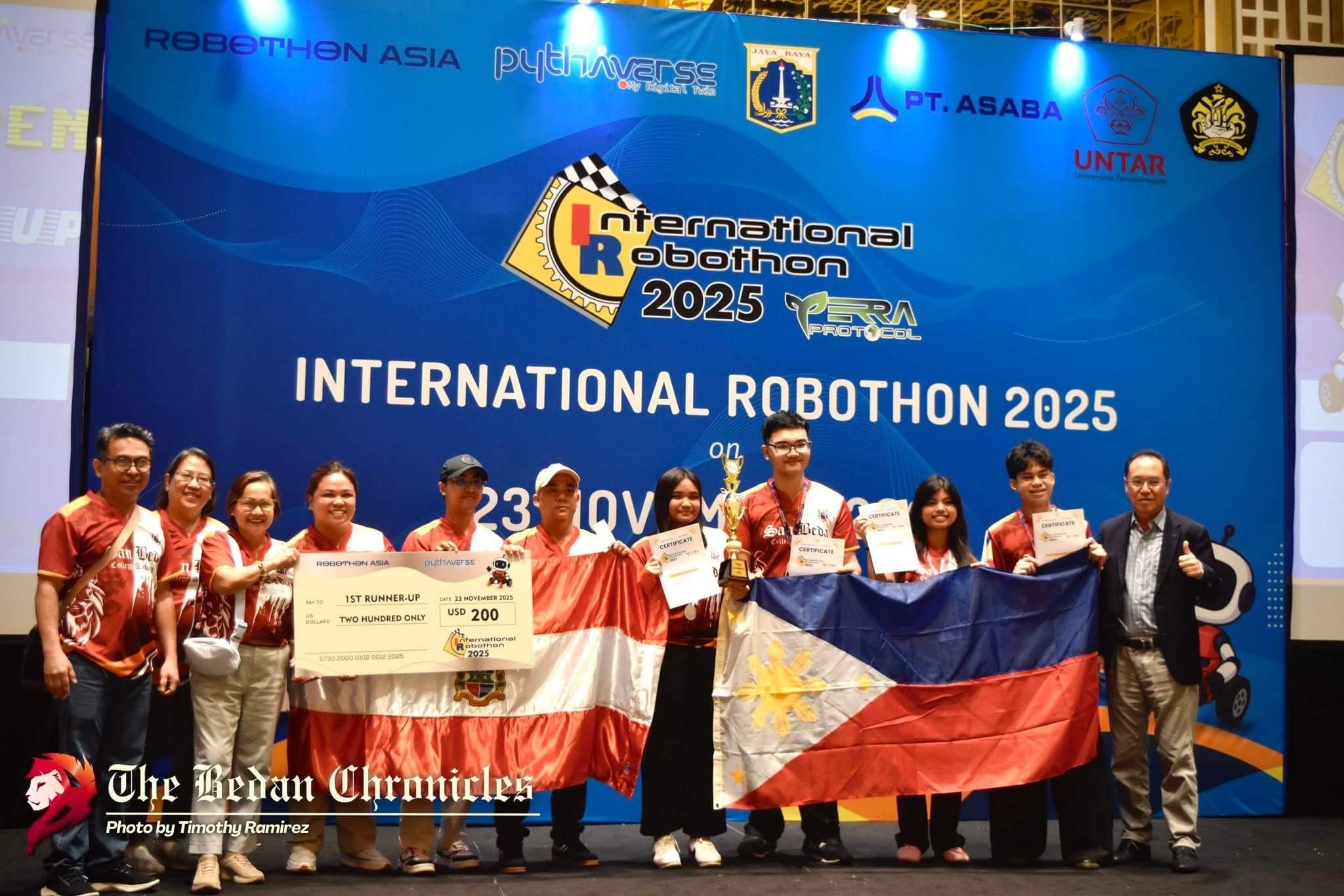 San Beda College Alabang High School Robotics Team Shines at ...